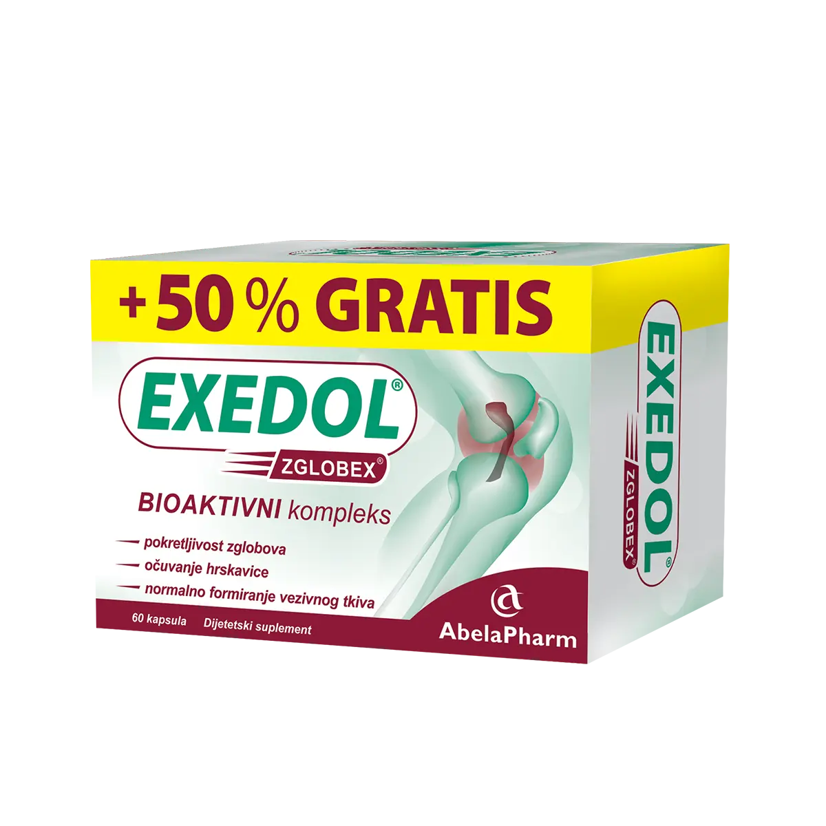 Exedol kapsule, 60 kapsula