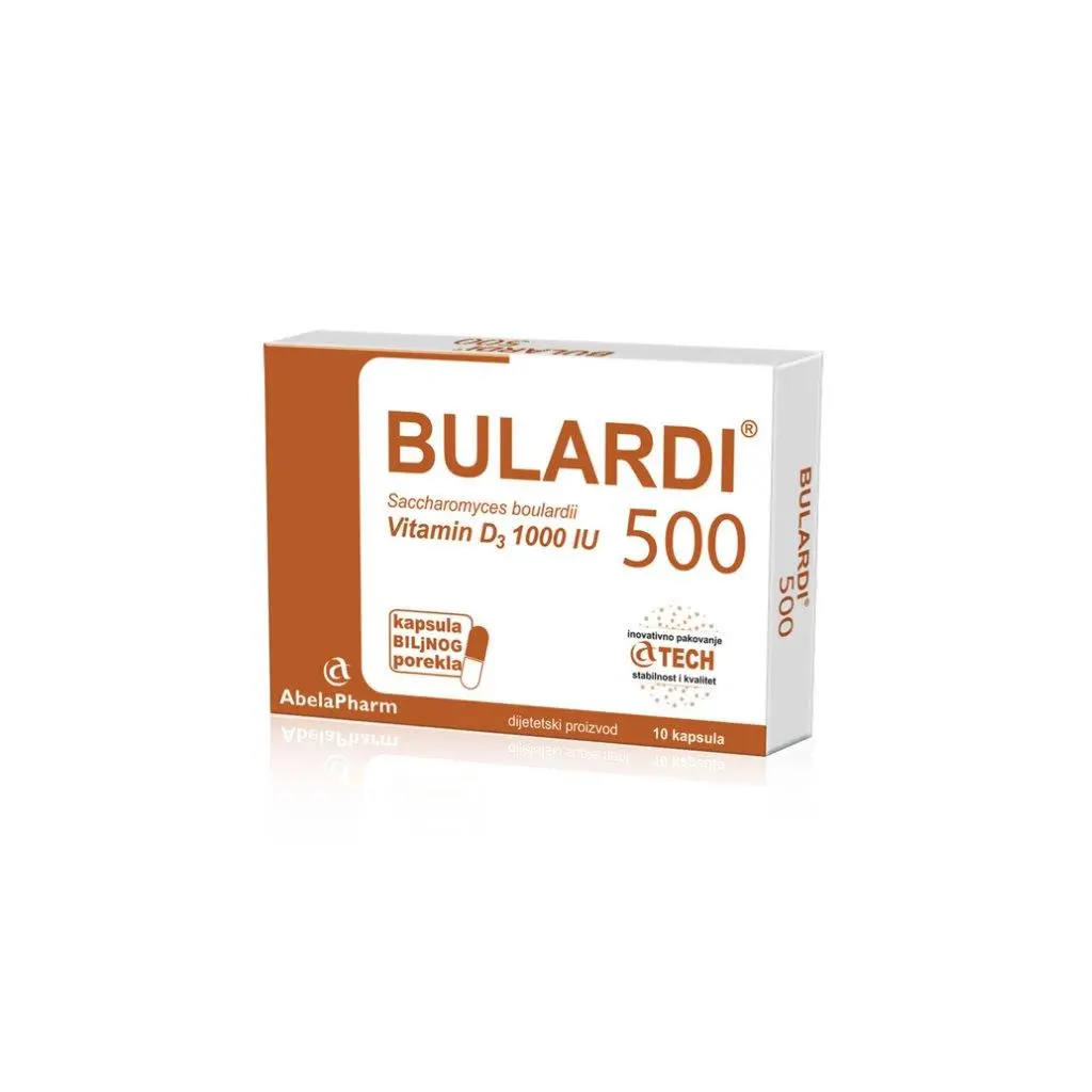 Bulardi Probitik sa vitaminom D3 500mg, 10 kapsula