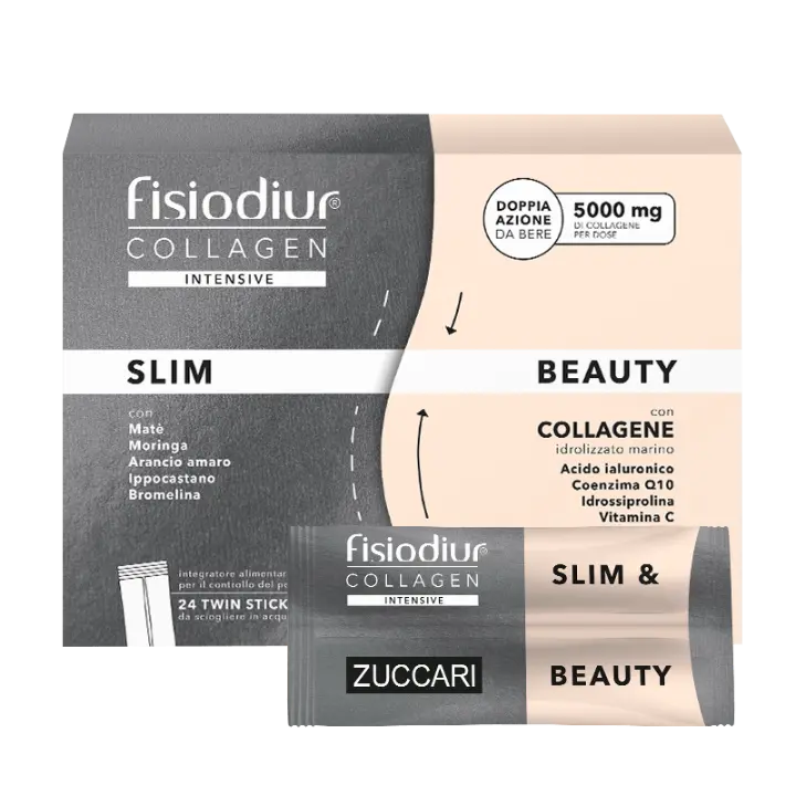 Zuccari Fisiodiur Collagen Intensive Slim&Beauty Dodatak ishrani, 24 kesice