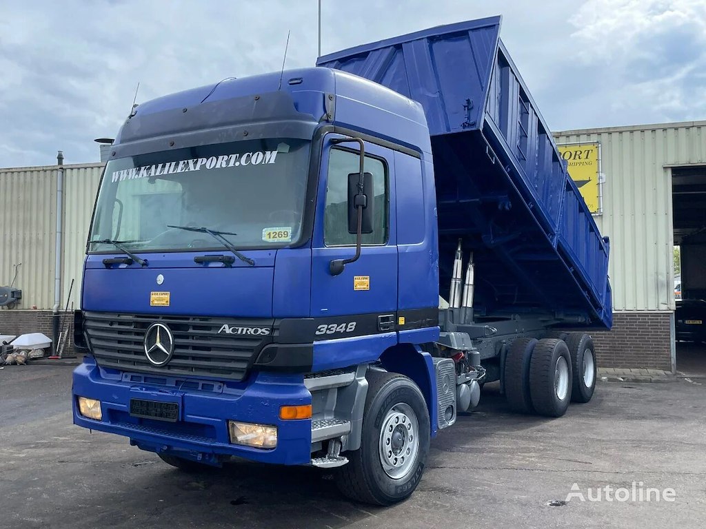 Mercedes-Benz Actros 3348 Kipper 6x4 V8 Full Steel Suspension EPS Big Axle Ret kiper