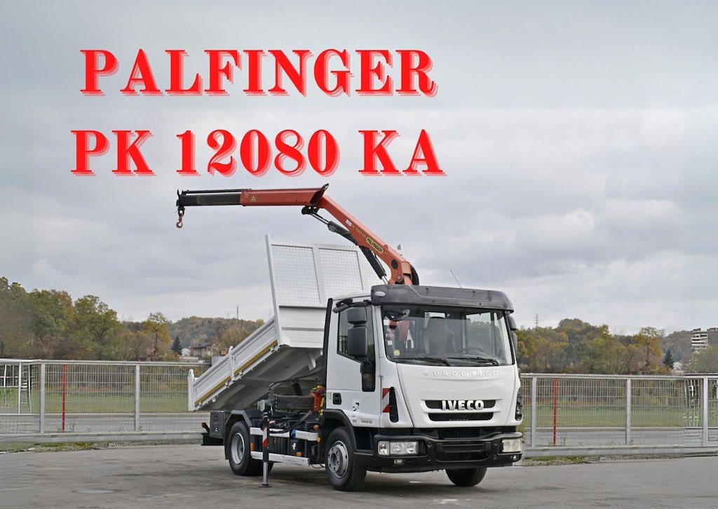 IVECO EUROCARGO 100E19 +PK 7001 H + FUNK * TOPZUSTAND kiper