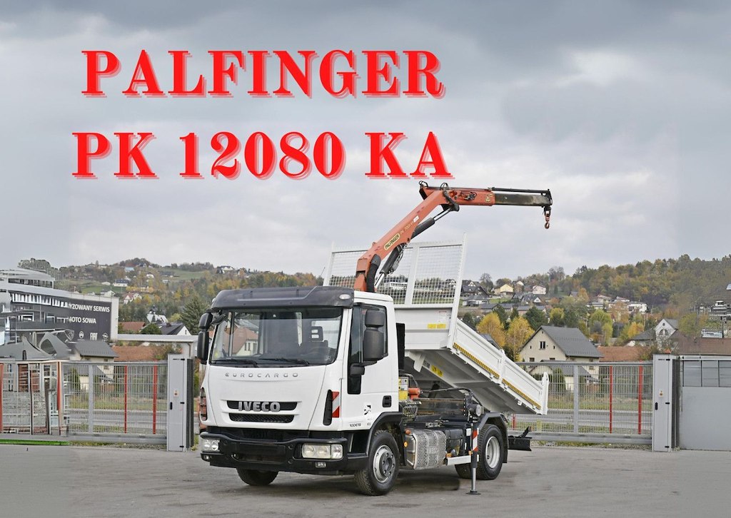 IVECO EUROCARGO 100E19 +PK 7001 H + FUNK * TOPZUSTAND kiper