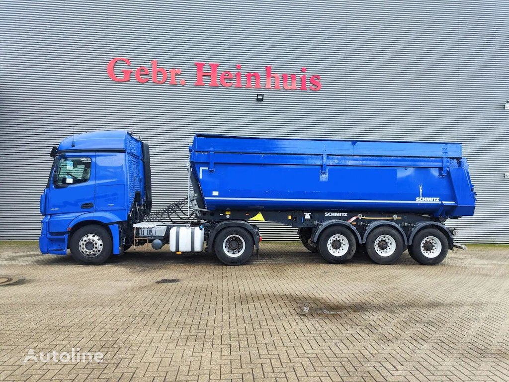 Mercedes-Benz Actros 1846 4x2 Euro 6 + Schmitz Cargobull SKI 24 SL 7.2 kiper