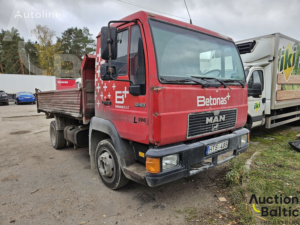 Prodaje se MAN 12.163 kiper na aukciji