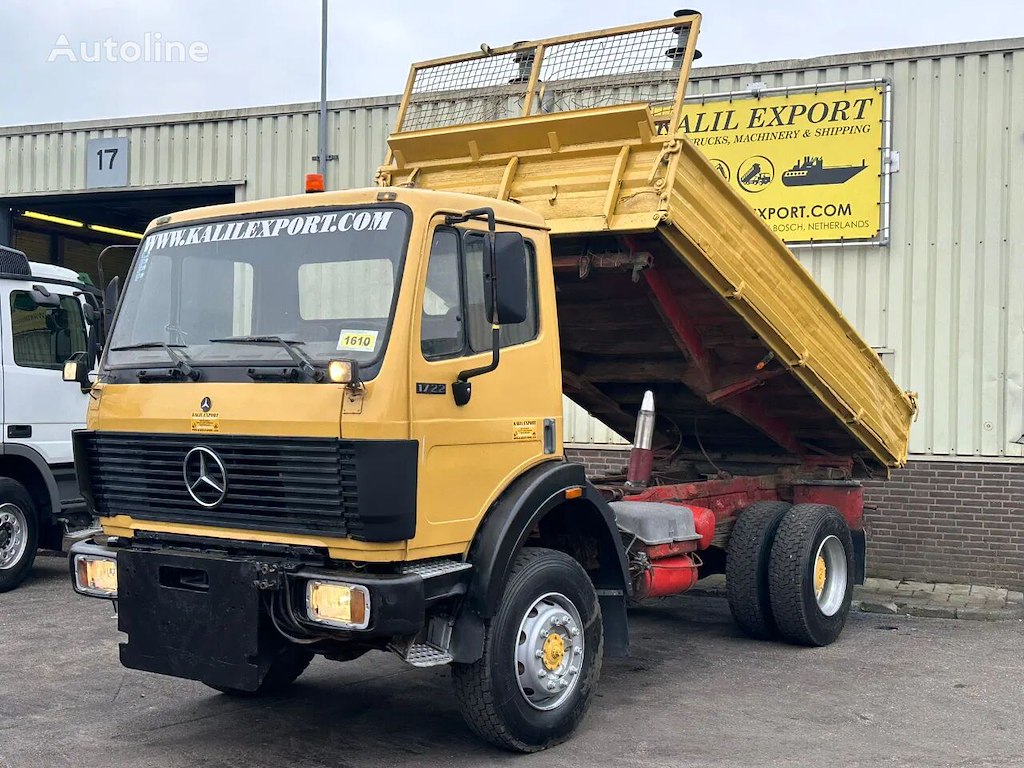 Mercedes-Benz SK 1722 Kipper V6 Big Axle 4x4 Full Steel Suspension Good Condit kiper