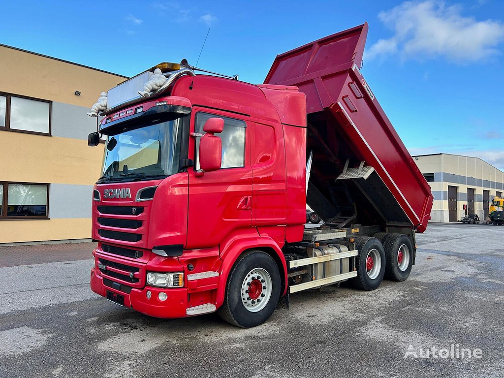 Scania R580 6X4 EURO6 + RETARDER kiper