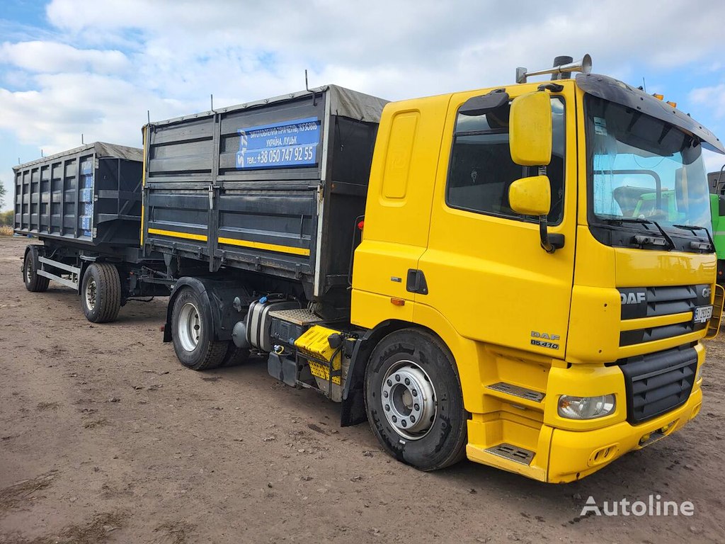 DAF CF v Lizynh kiper + prikolica kiper