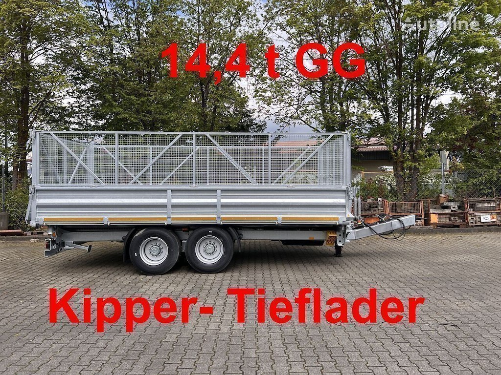 Nova Möslein TTD 14 5,70 m 14 t Tandem- Kipper Tieflader 5,70 m lang, Breite prikolica kiper