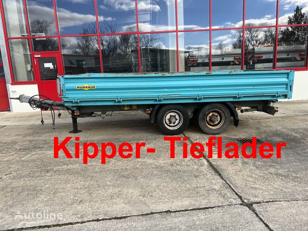 Humbaur HTK 10 50 24 Tandem Kipper- Tieflader prikolica kiper