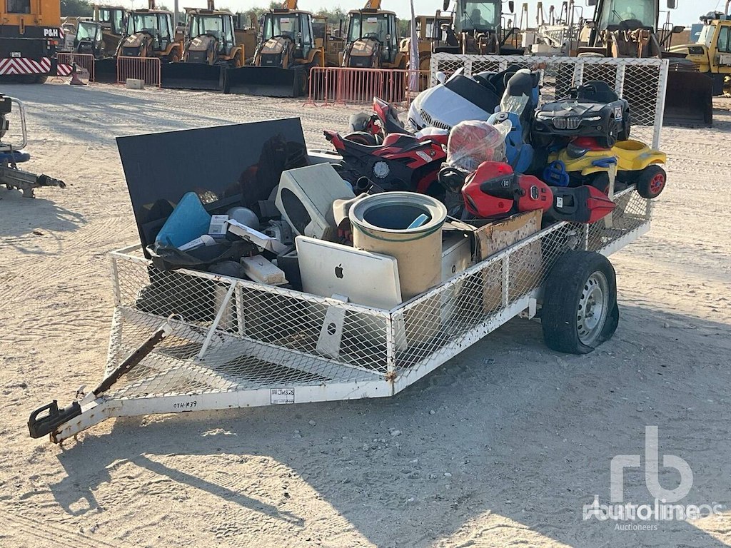 Prodaje se S/A Tow behind trailer w/Misc Items prikolicu za građevinske strojeve na aukciji