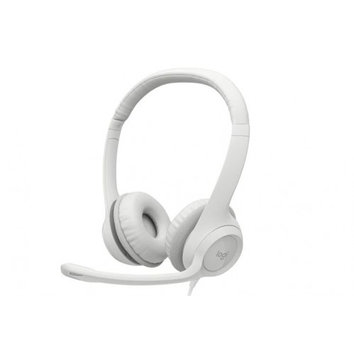 Logitech H390 ClearChat Comfort USB Headset White