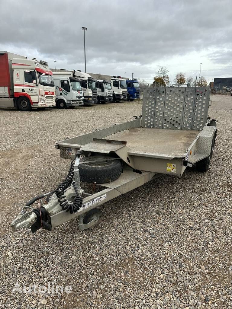 Williams Ifor 3500 kg Machinetrailer // maskintrailer prikolica sa niskom platformom