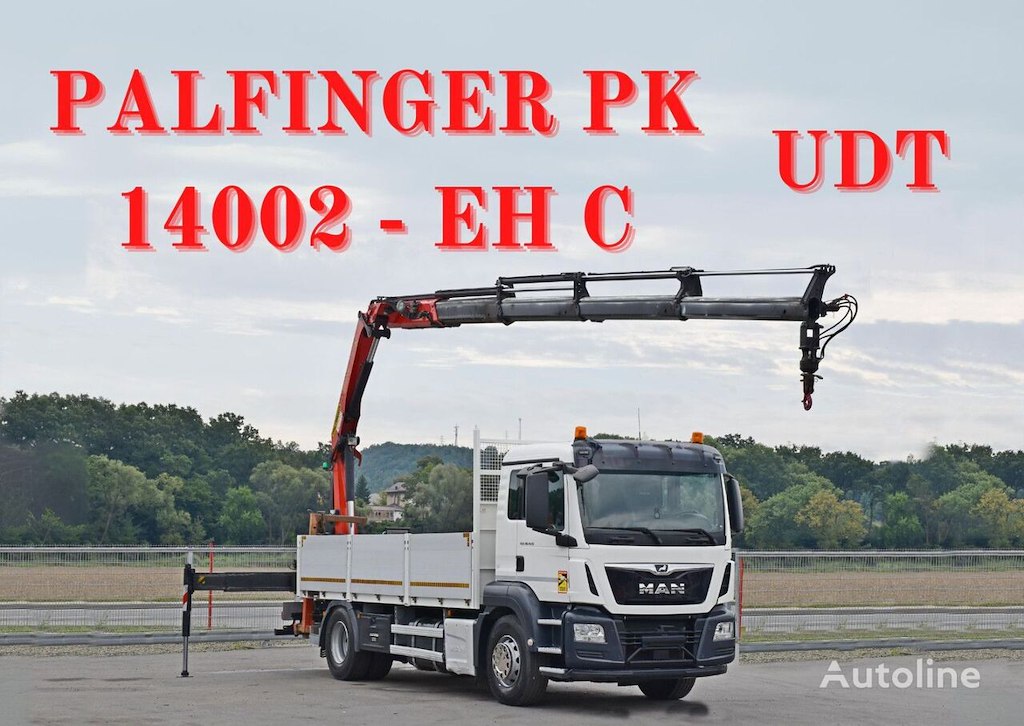 MAN TGS 18.420*PRITSCHE 5,50m * PK 14002 EH - C/FUNK kamion s ravnom platformom