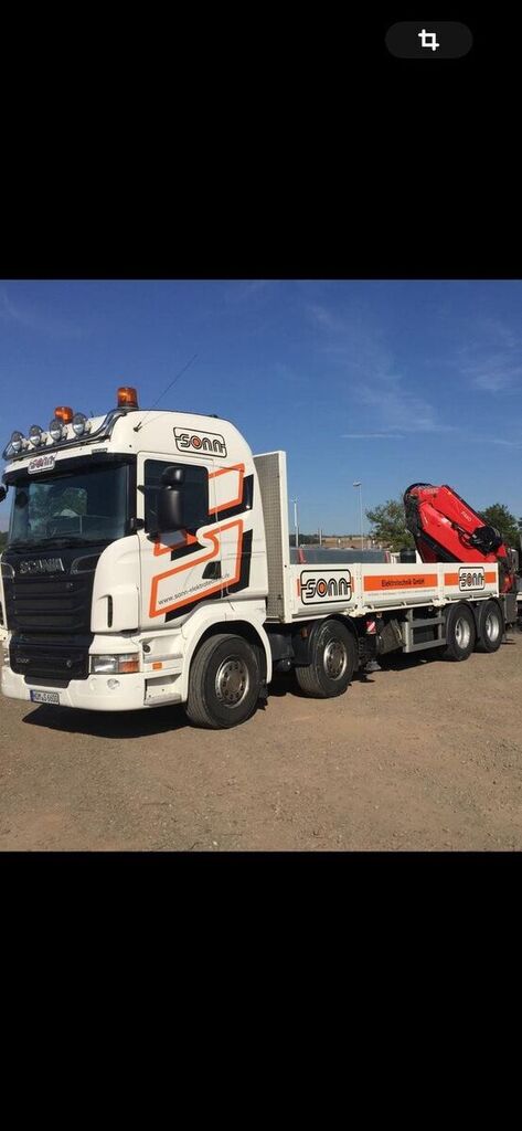 Scania R500 kamion s ravnom platformom