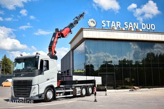 Volvo FH 500 6x2 FASSI F 545 RA2.25 NEW ! CRANE KRAN kamion s ravnom platformom