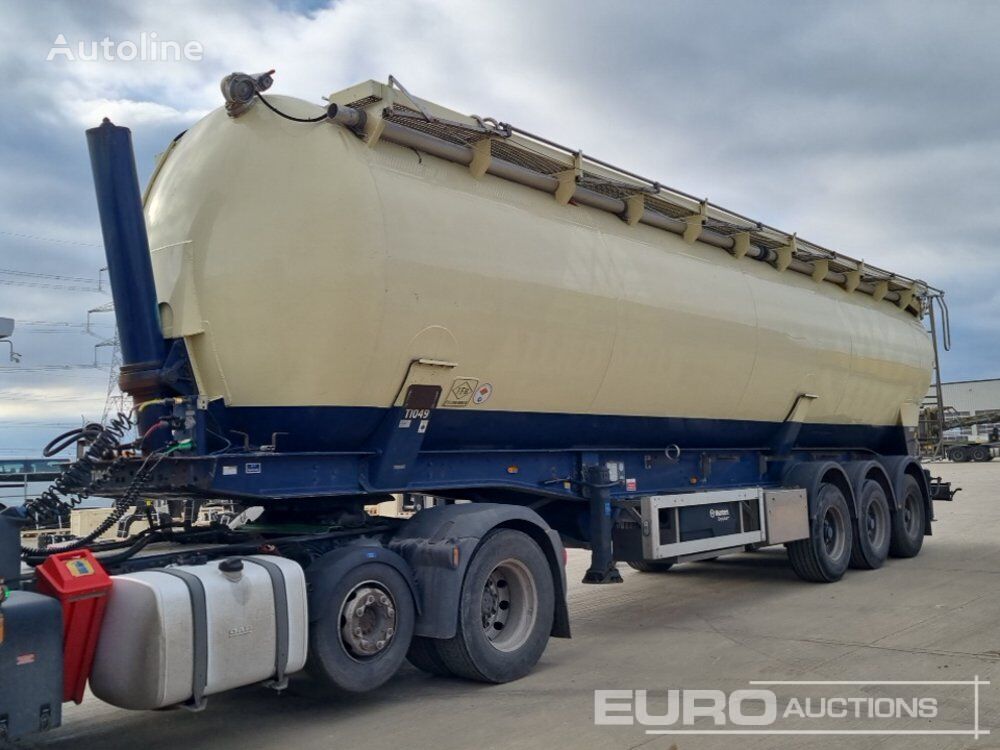 Prodaje se Feldbinder 2010 Feldbinder Tri Axle Tanker Trailer cisternu silos na aukciji