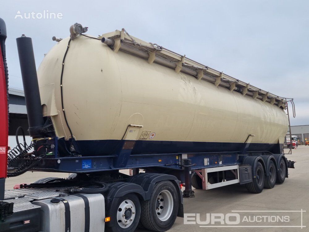 Prodaje se Feldbinder Tri Axle Tanker Trailer cisternu silos na aukciji