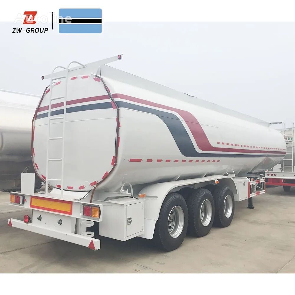 Nova ZW Trailer 3 axle Carbon steel Fule Oil tanker semi trailer for cisterna za goriva i maziva