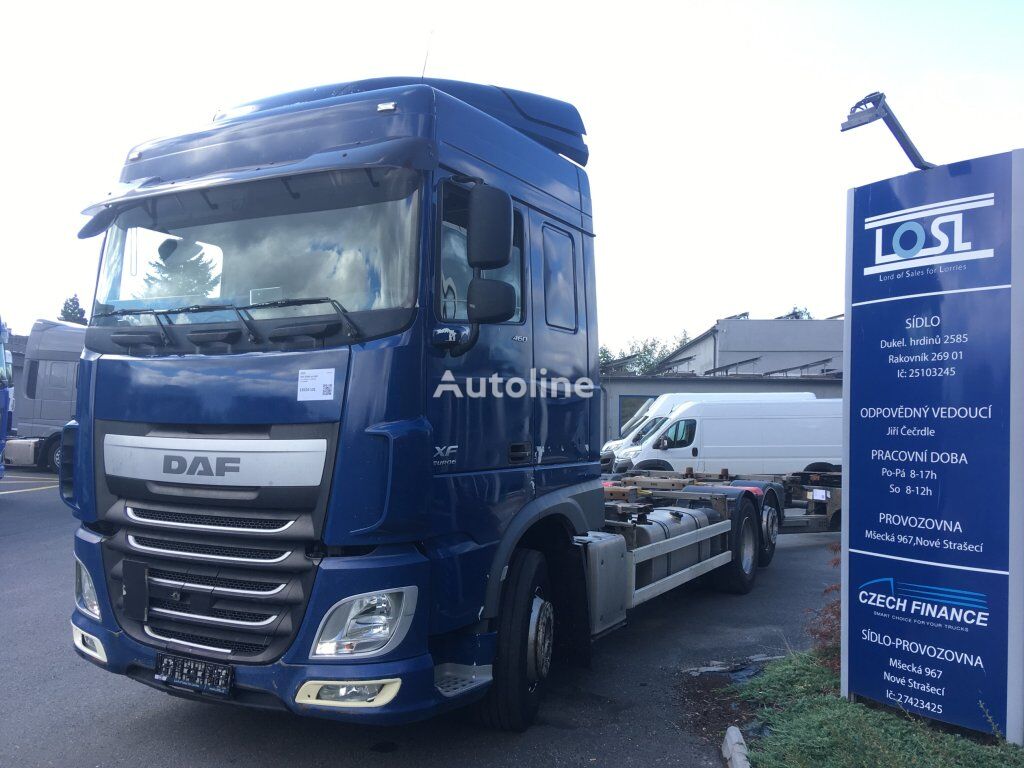 DAF XF460 6x2 BDF EURO 6 kamion šasija