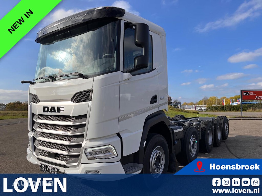 Novi DAF XF480 FAD ACC/PTO kamion šasija