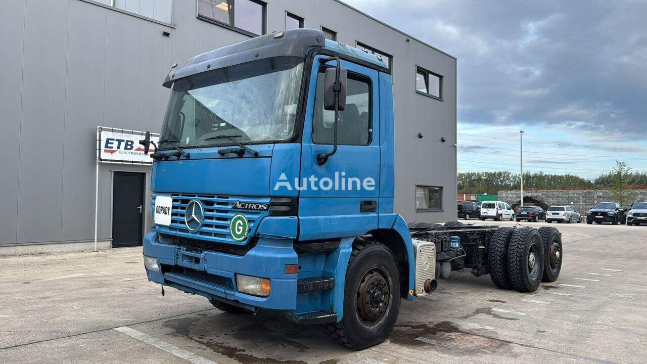 Mercedes-Benz Actros 2540 (DEVANT LAMES / GRAND PONT / MP1 / 8 ROUES) kamion šasija