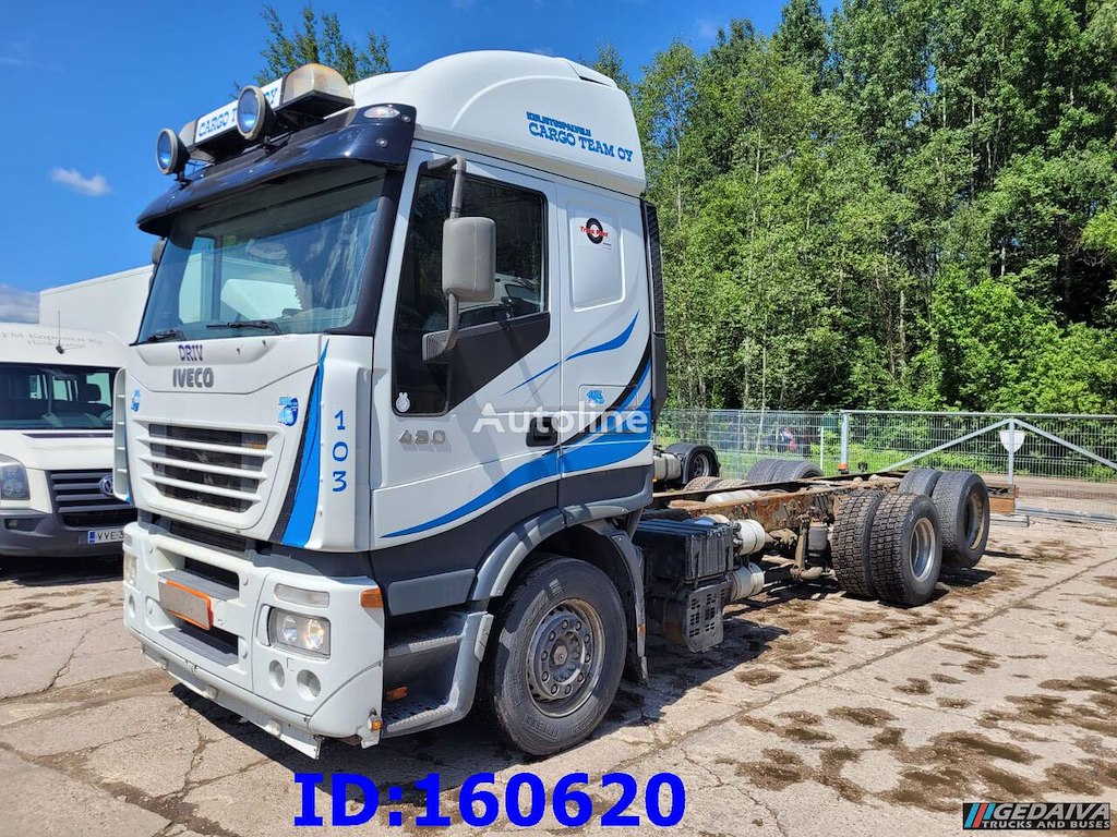 IVECO Stralis 480 6x2 Manual kamion šasija