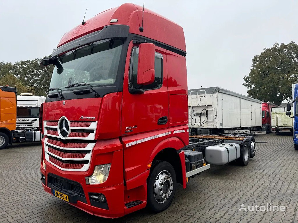 Mercedes-Benz Actros 2545 6X2 Gigaspace 9M Chassis Standairco NL Truck kamion šasija