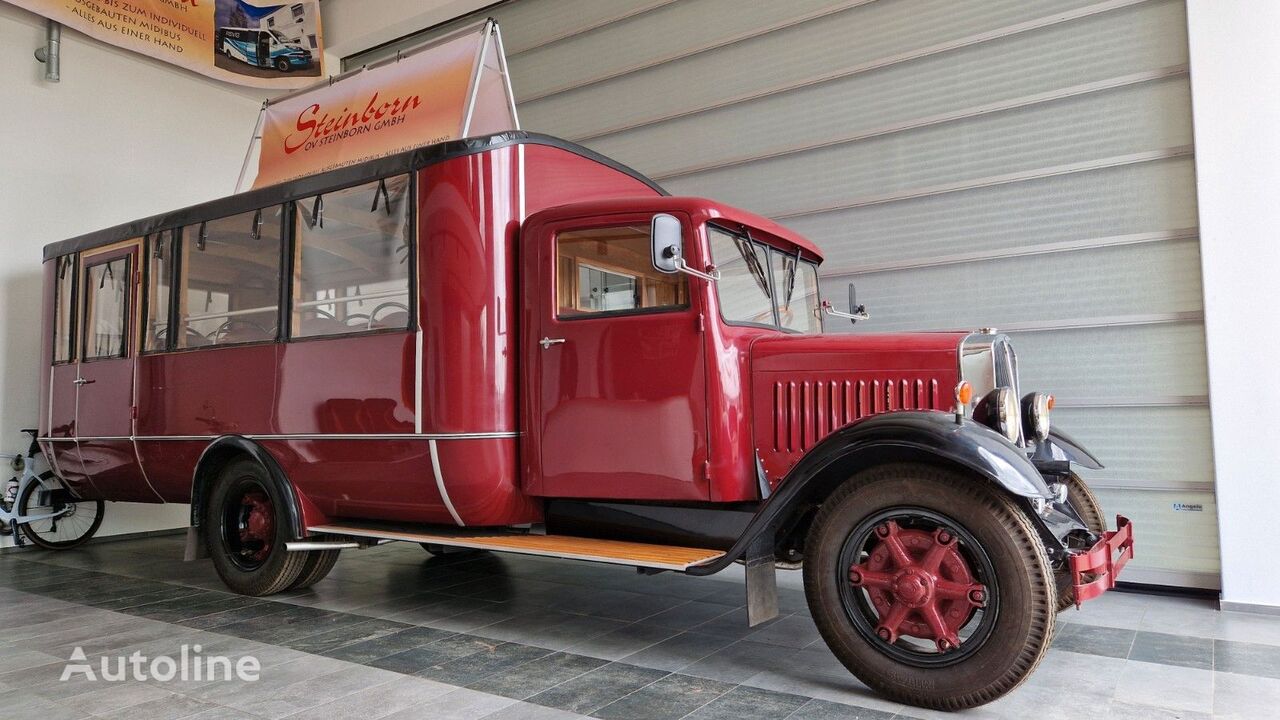 Berna Adler mit Frech Hoch Sissach Aufbau Cabrio putnički minibus