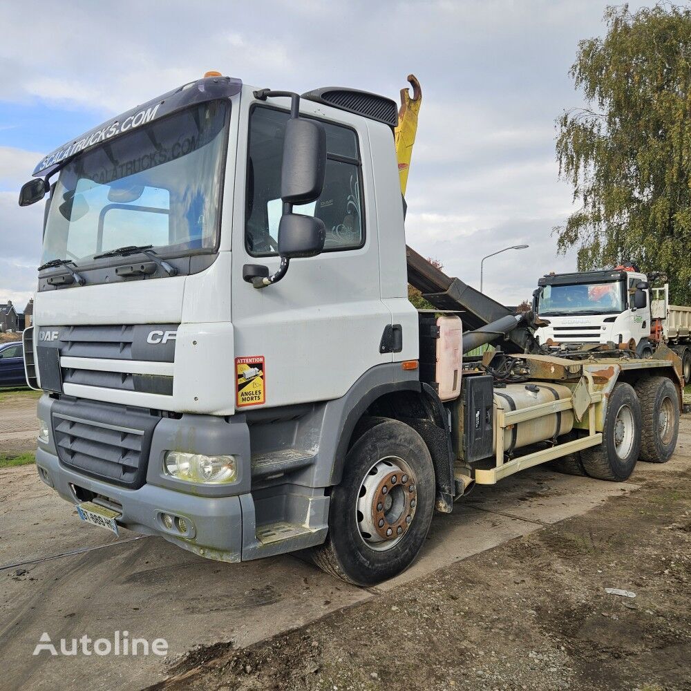 DAF CF85.460 6x4 hooklift full sping suspension kamion rol kiper