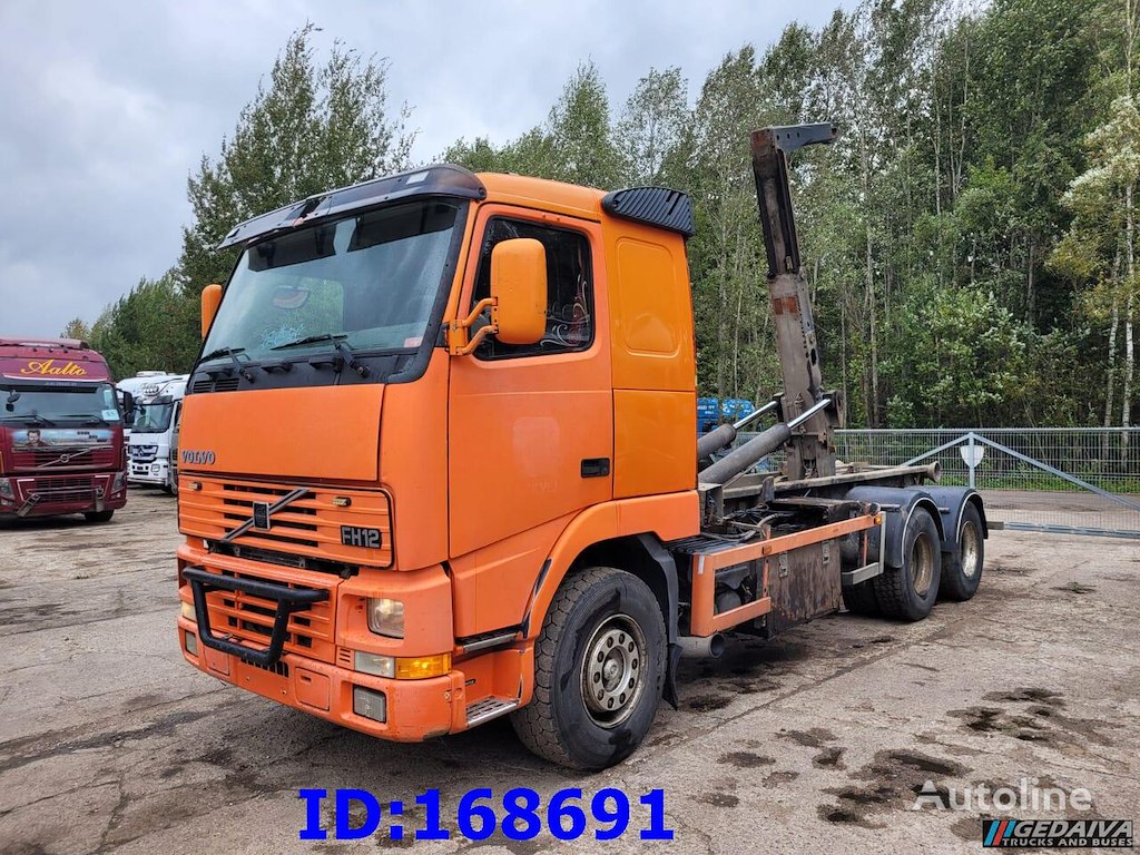 Volvo FH12 380HP 6x2 10tyre Hook Tipper kamion rol kiper