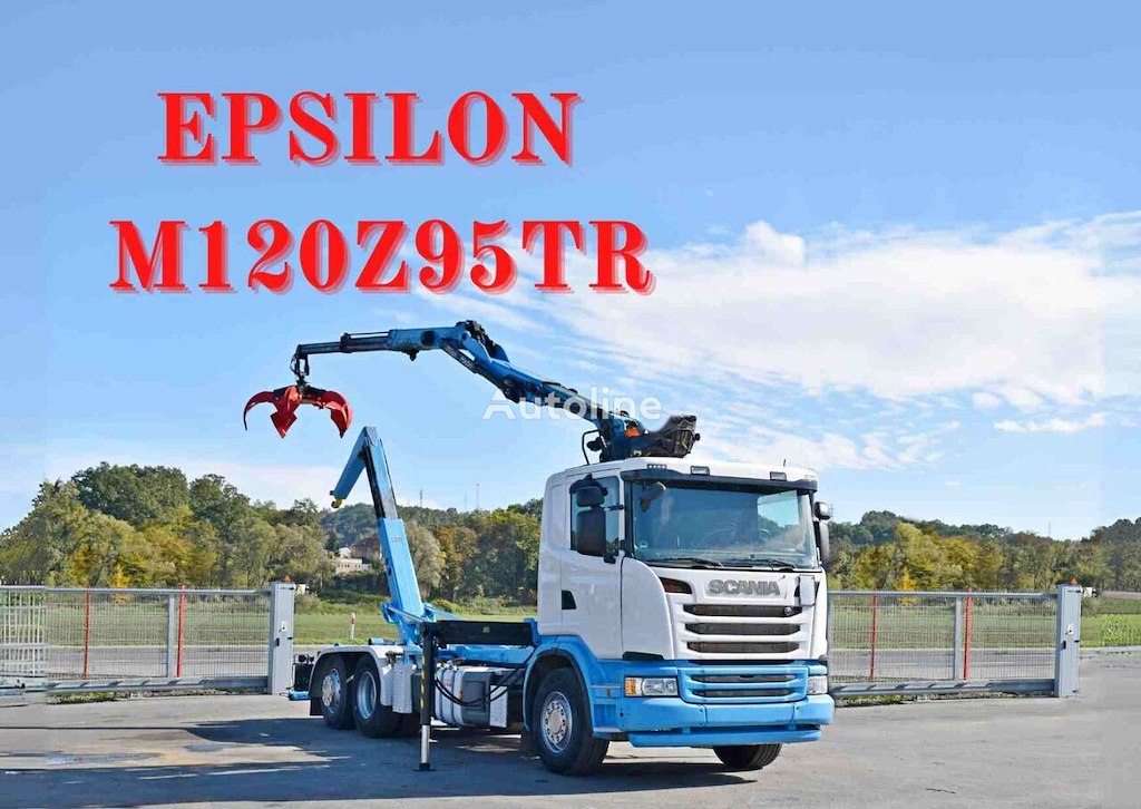 Scania G 440 * Abrollkipper * EPSILON M120Z95TR* TOP kamion rol kiper