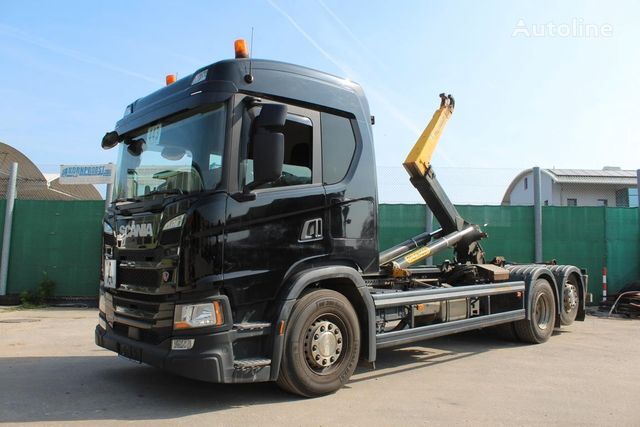 Scania G 450 6x2 LL - PALFINGER T20-31 - Nr.: 443 kamion rol kiper