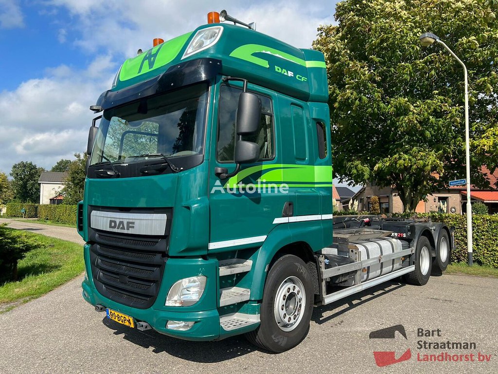 DAF CF 460 FAS 6x2 Euro 6 met Haakarm Systeem 21 Ton kamion rol kiper