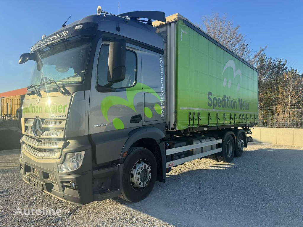 Mercedes-Benz ACTROS 2542 kamion sa klizna zavesa cerada