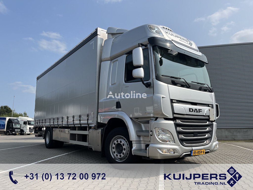 DAF CF 410 FA SC kamion sa klizna zavesa cerada