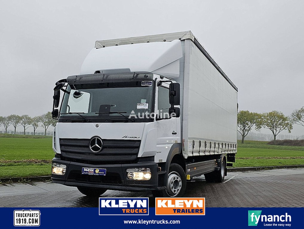 Mercedes-Benz ATEGO 1224 ahk,edscha,dautel kamion sa klizna zavesa cerada