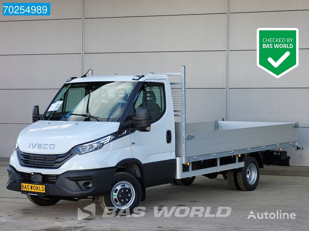 Novi IVECO Daily 35C18 3.0L Automaat 2025 model Open laadbak Navi Camera Pi kamion s ravnom platformom < 3.5t