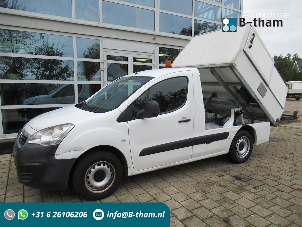 Peugeot Partner 122 1.6 BlueHDI 100 L1 Pro Kipper Tipper Veegvuil kamion kiper < 3.5t