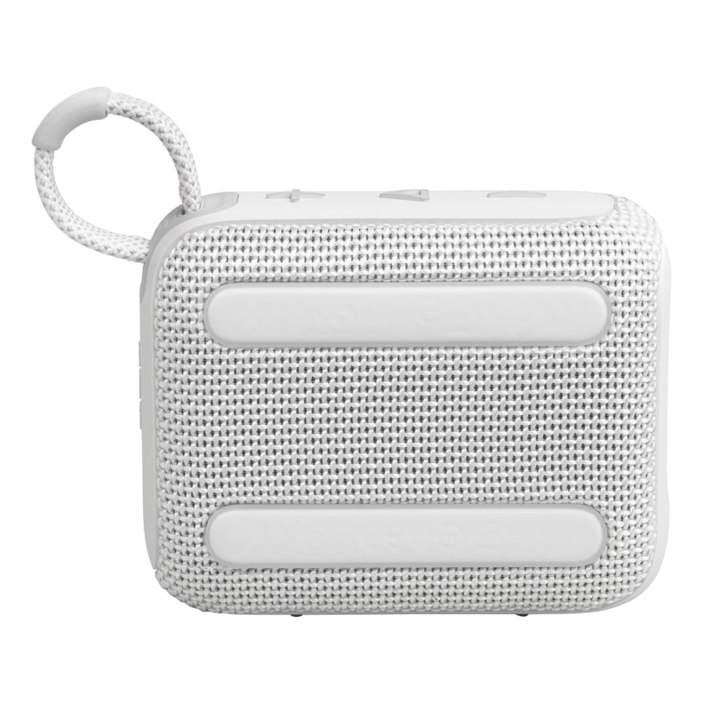 JBL GO 4 White Bluetooth Speaker