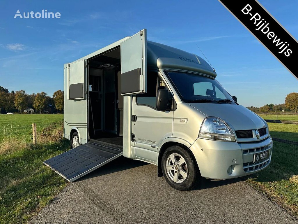 Renault Master MTM 2-paards paardenvrachtwagen MARGE B-rijbewijs vozilo za prevoz konja