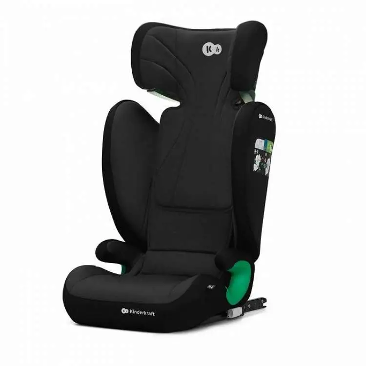 Kinderkraft Junior Fix 2 Auto sedište 100-150cm isofix, Crno