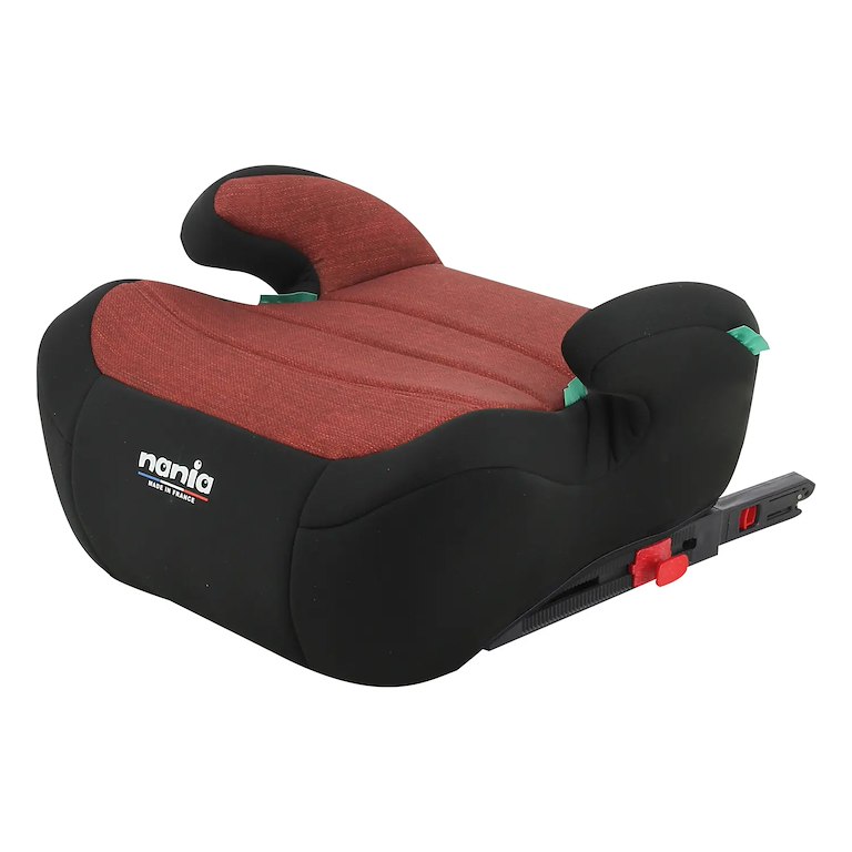 Nania Bubble Fix buster Auto sedište 126-150cm isofix Denim, Crveno