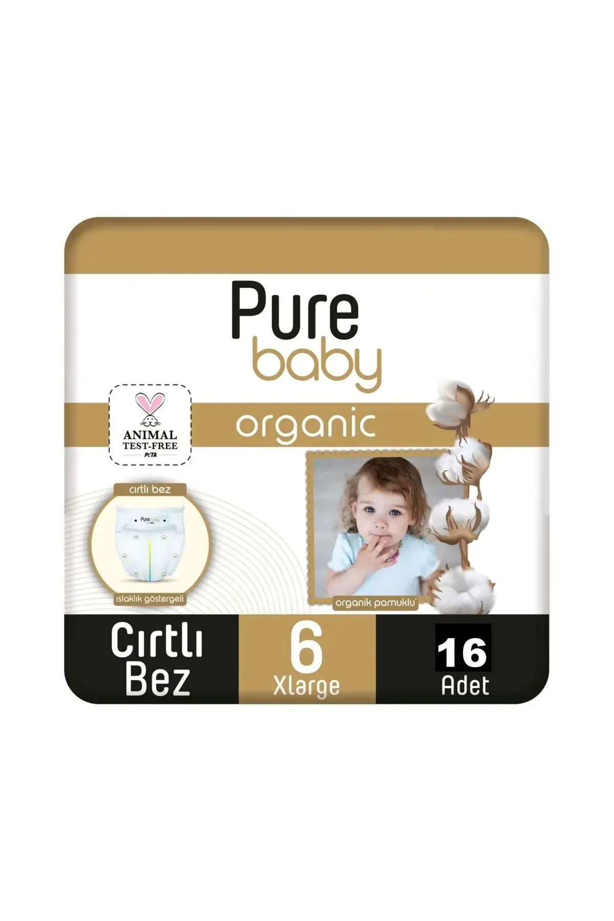 PURE BABY pelene 6 16/1