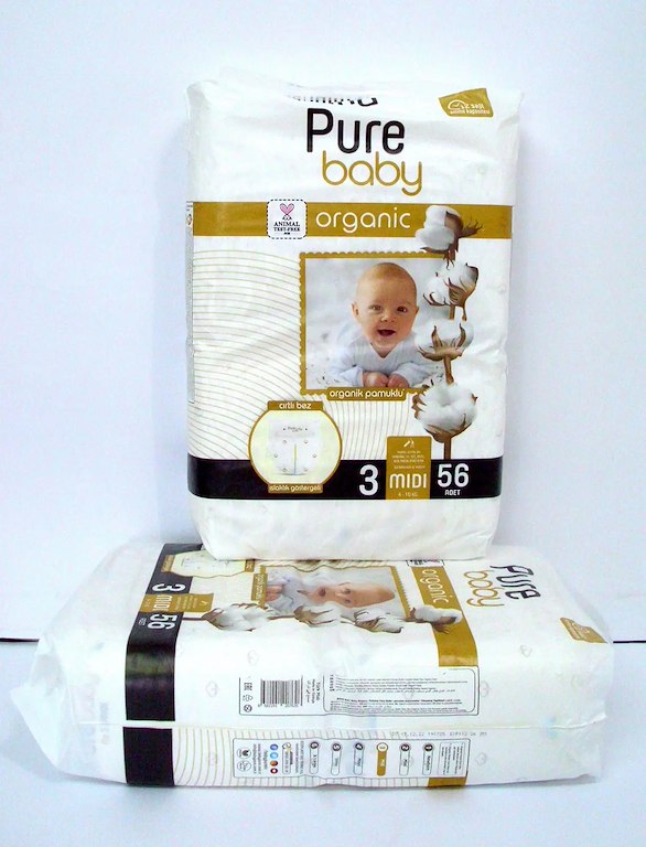 PURE BABY pelene 3 56/1