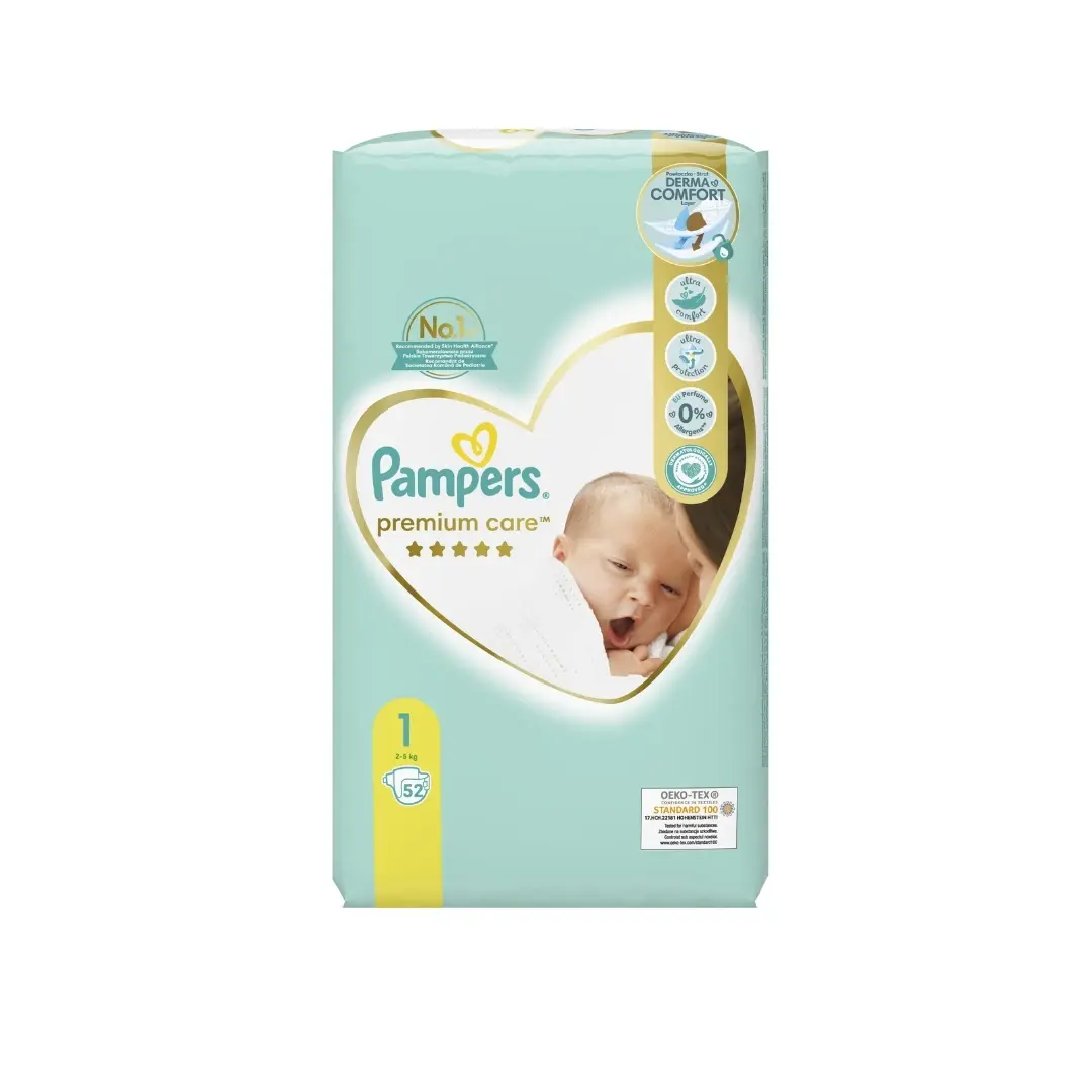 PAMPERS Pelene Premium VP Newborn 52/1