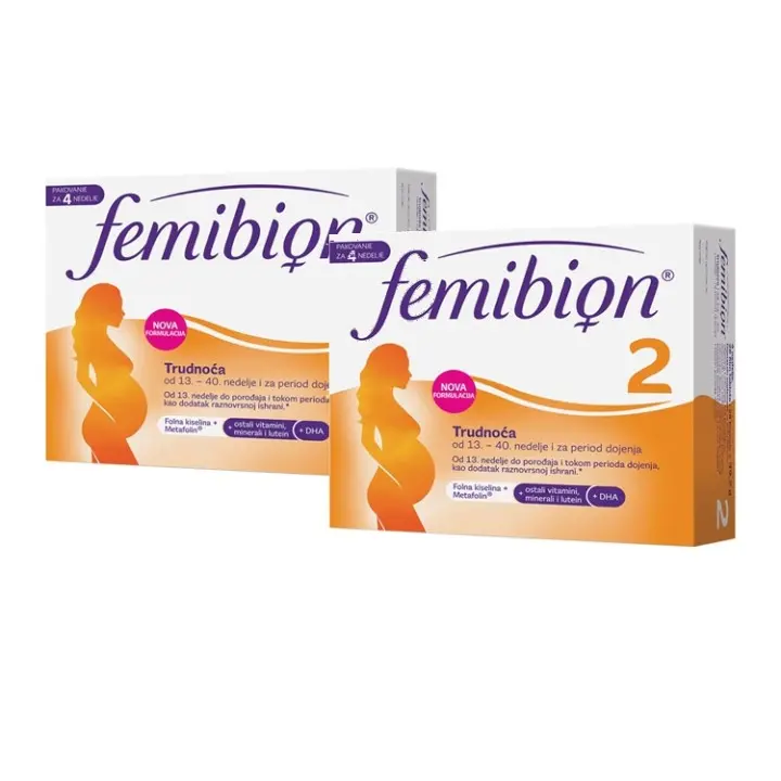 Femibion 2 28 tableta + 28 kapsula duo pack