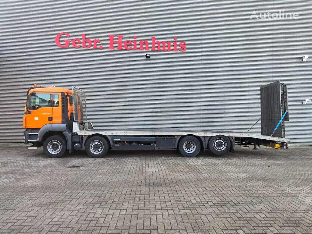 MAN TGS 35.480 8x2 Junghannes autotransporter