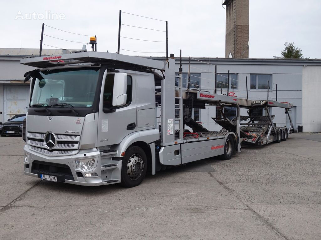 Mercedes-Benz Actros 1843 autotransporter + prikolica autotransportera