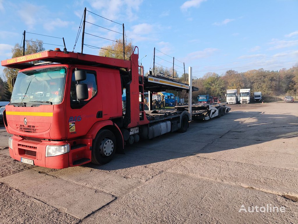 Renault Premium 410 autotransporter + prikolica autotransportera