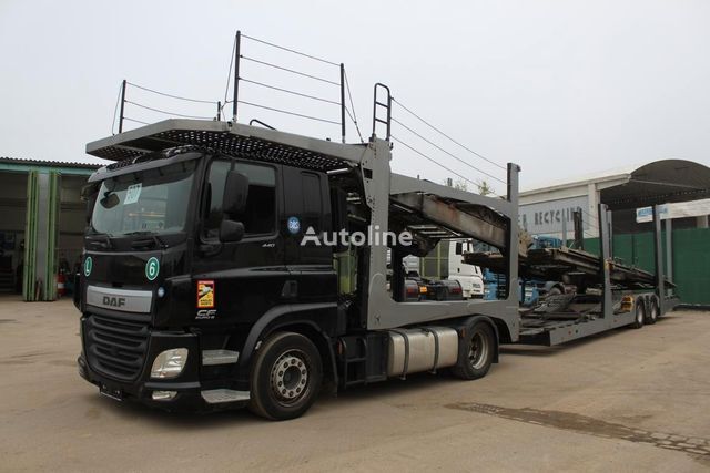 DAF CF 440 autotransporter + prikolica autotransportera